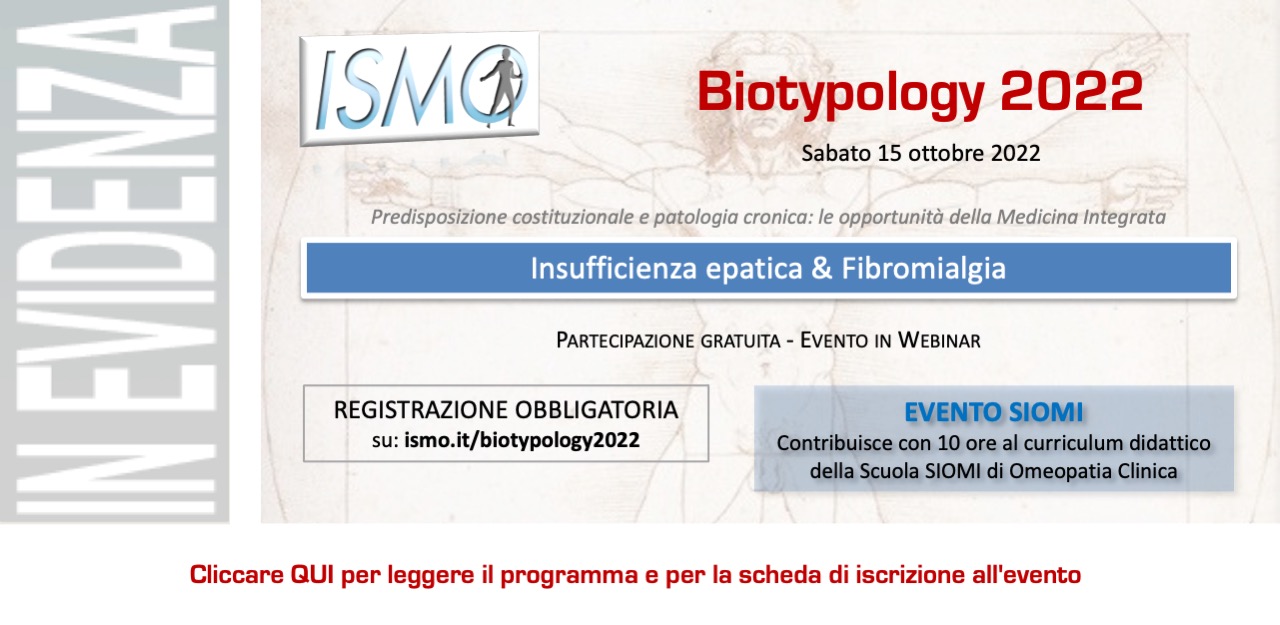 SIOMI – Società Italiana di Omeopatia e Medicina Integrata